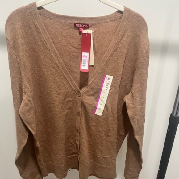 Merona | Sweaters | Tan Long Sleeve Cardigan | Poshmark